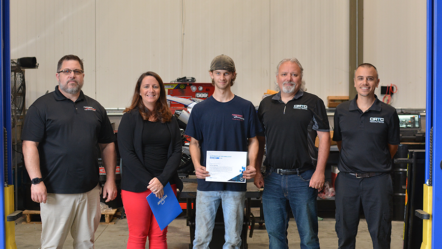 Nicholas Manning Receives Automotive Technology Scholarship